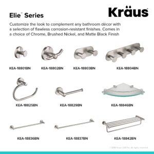 KRAUS Elie Bathroom -Towel Ring, Chrome Finish, KEA-18825CH