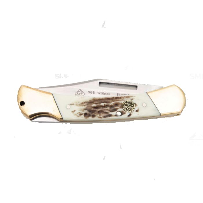 PUMA SGB Whitetail POM Commando Staghorn Hunting Pocket Knife