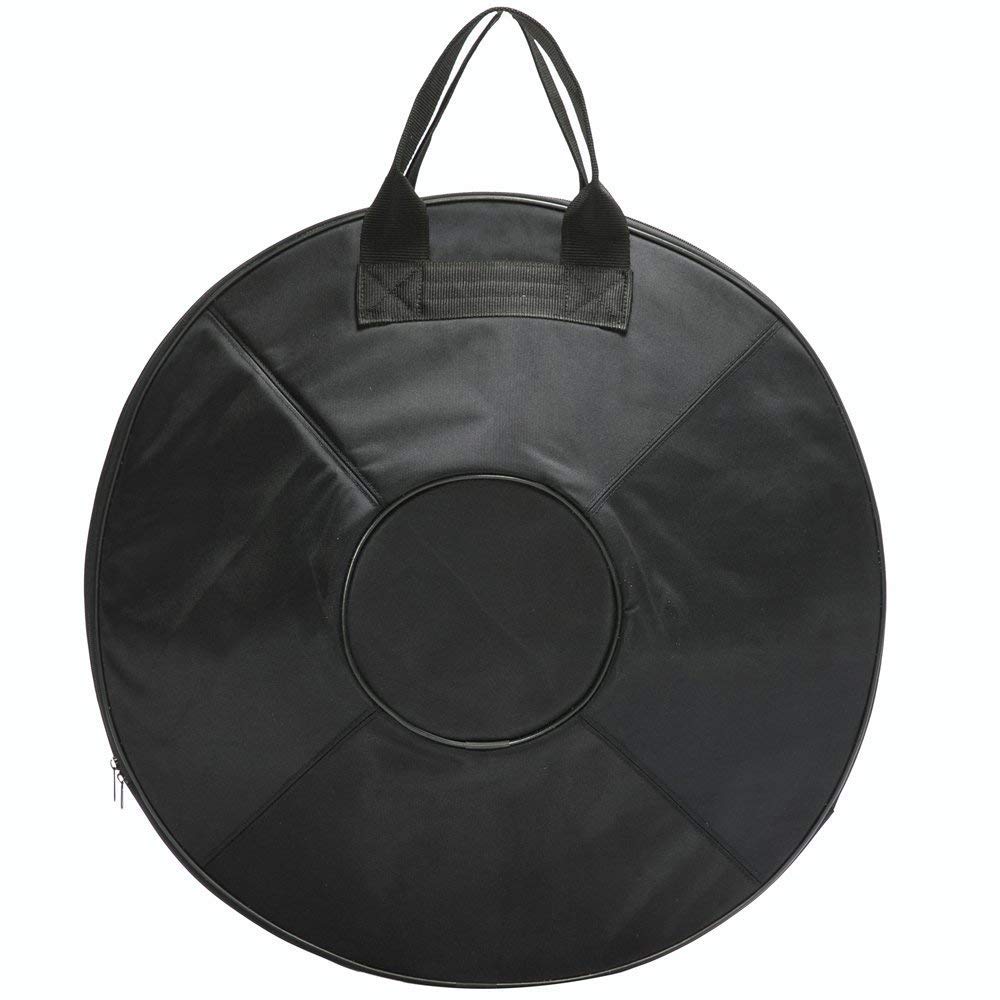 "Lark Music" hand pan in D Minor 9 notes steel hand drum (22.8" (58cm), Brozne Surface (D Minor) 9 notes D3 A Bb C D E F G A)