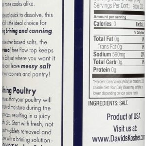 Davids, Salt Kosher, 16 Ounce