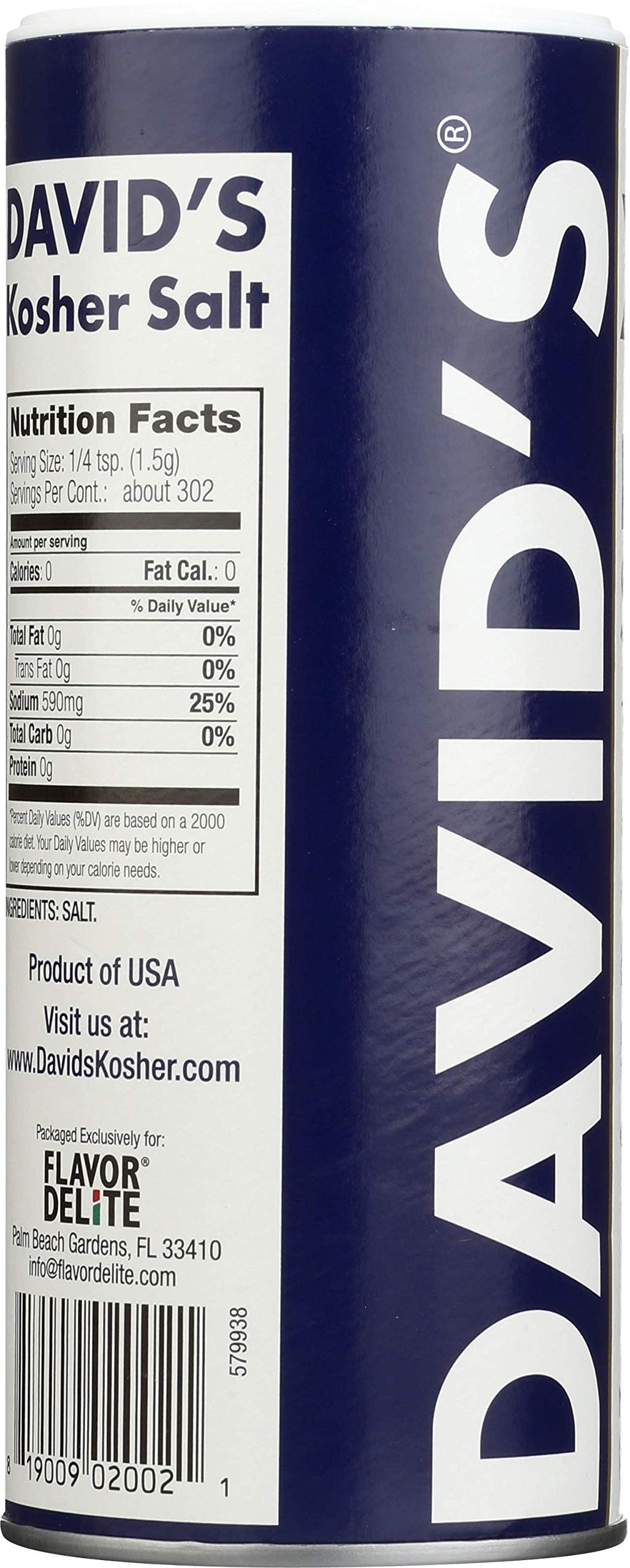 Davids, Salt Kosher, 16 Ounce