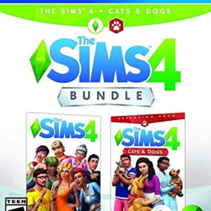 The Sims 4 Plus Cats & Dogs Bundle - PlayStation 4