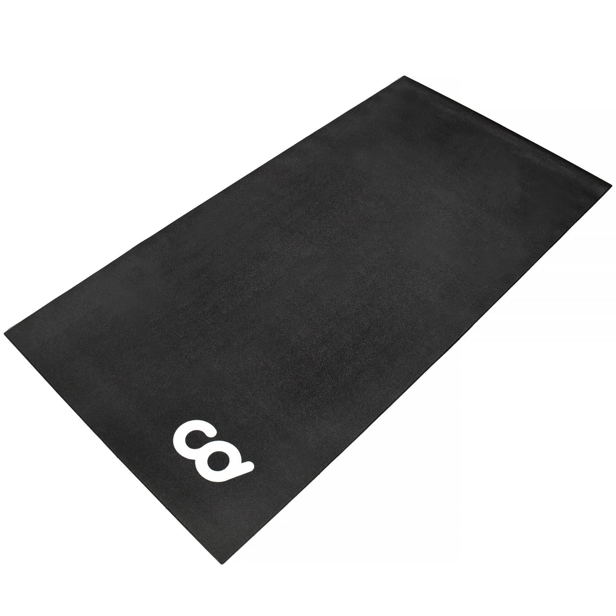 CyclingDeal Bike Trainer Floor Mat - Compatible with Indoor Exercise Stationary Bike Treadmill Elliptical Waterproof Gym Flooring Equipment - Indoor Cycle Stepper - Soft 30" x 72" (76 x 183cm)