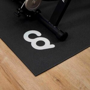 CyclingDeal Bike Trainer Floor Mat - Compatible with Indoor Exercise Stationary Bike Treadmill Elliptical Waterproof Gym Flooring Equipment - Indoor Cycle Stepper - Soft 30" x 72" (76 x 183cm)