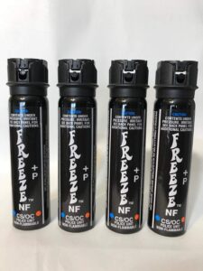 sumabitar(4 ea) freeze +p pepper spray (nf) - 4 oz stream (flip top)