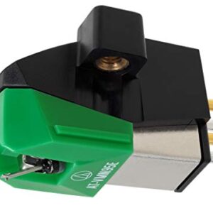 Audio-Technica AT-VM95E Dual Moving Magnet Turntable Cartridge Green