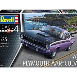 Revell 07664 :25 1970 AAR 'Cuda' Plastic Model Kit 1/25