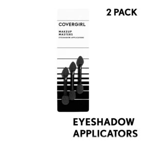 COVERGIRL Makeup Masters Eyeshadow Applicators, 3 Count (Pack of 2)