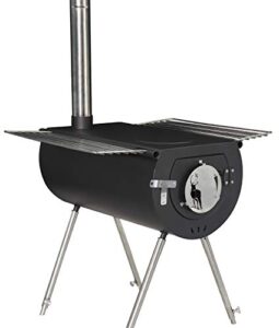 us stove ccs14 caribou backpacker portable camp stove - 14 inch, black, small