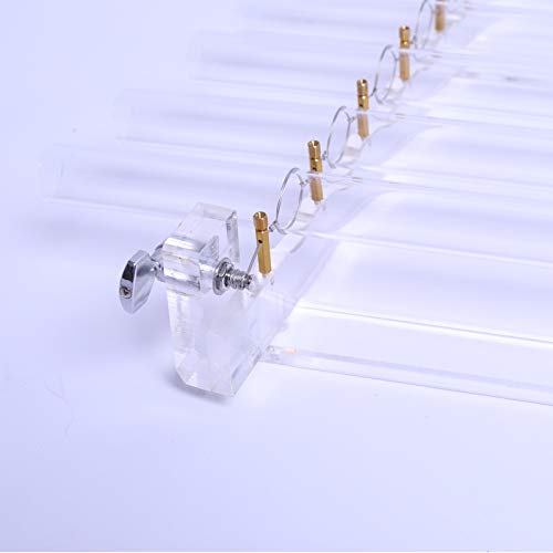 ENERGYSOUND Sound Therapy Quartz Crystal Singing Harp with 8 note & Alumina Alloy Box