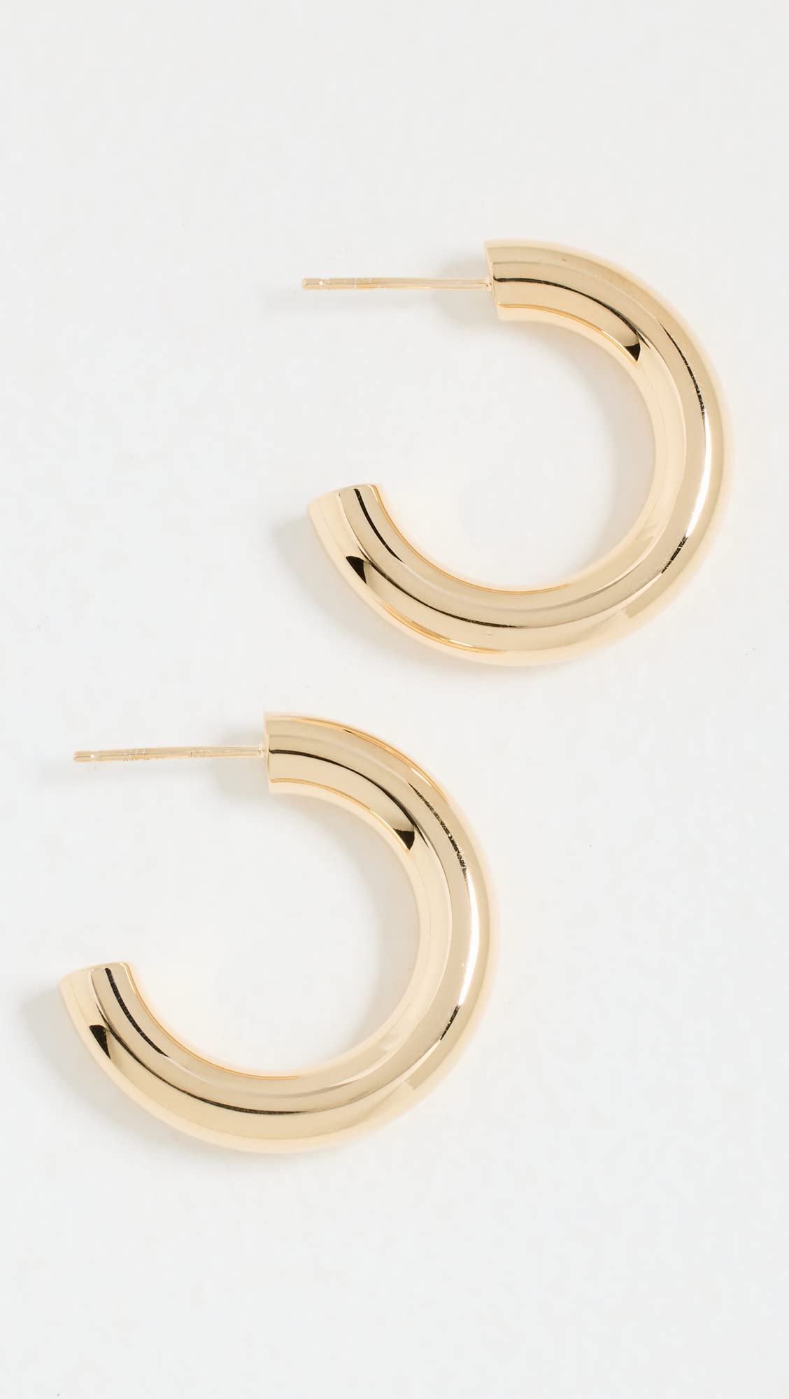 Jennifer Zeuner Jewelry Women's Lou Small Hoops, Gold, One Size