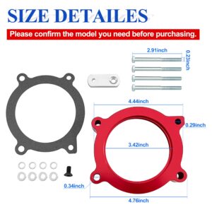 200-617 Throttle Body Spacer Replacement for Airaid 2007-2013 Chevrado Silverado1500 Tahoe/Avalanche 2007-2014 Chevrolet Suburban/Cadillac Escalade/ESV/EXT 2007-2013 GMC Sierra 1500/Yukon