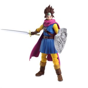 square enix dragon quest iii: bring arts hero action figure