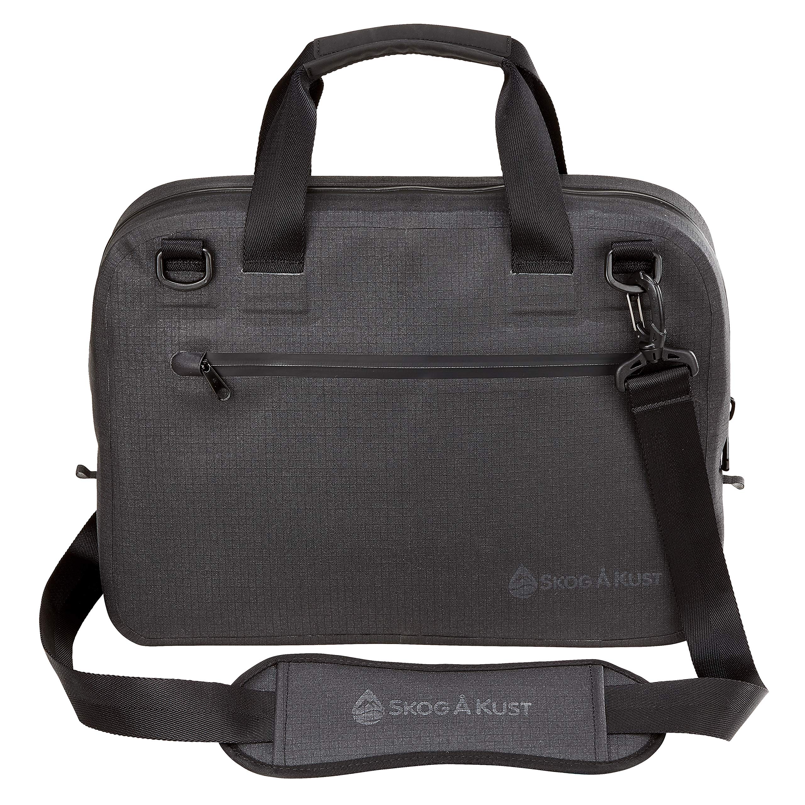 Skog Å Kust BriefSåk Pro 100% Waterproof & Airtight Messenger Bag | Black, 13"