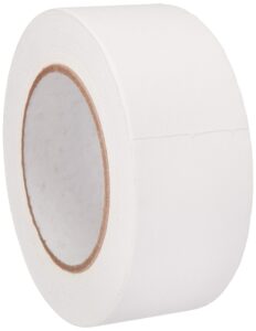 amazon basics no residue, non-reflective gaffers tape - 2 inch x 90 feet, white