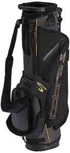 cobra golf 2019 ultralight sunday bag (black)