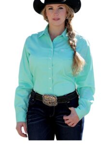 cinch women's msw9164028, mint, l