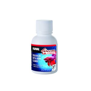 fluval betta enviro clean, biological aquarium water treatment, 2 oz.,white