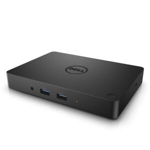 dell wd15 monitor dock 4k with 180w adapter, usb-c, (450-aeuo, 7fj4j, 4w2hw) (renewed)