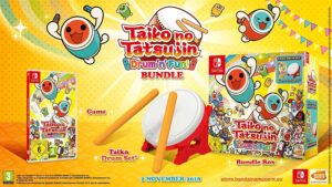 taiko no tatsujin drum 'n' fun! bundle - nintendo switch