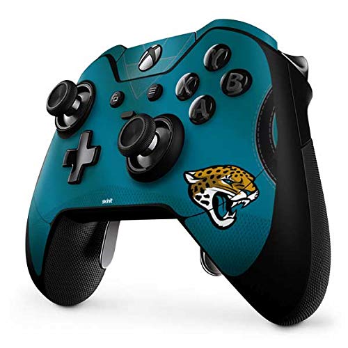 Skinit Decal Gaming Skin Compatible with Xbox One Elite Controller - Officially Licensed NFL Jacksonville Jaguars Team Jersey Design