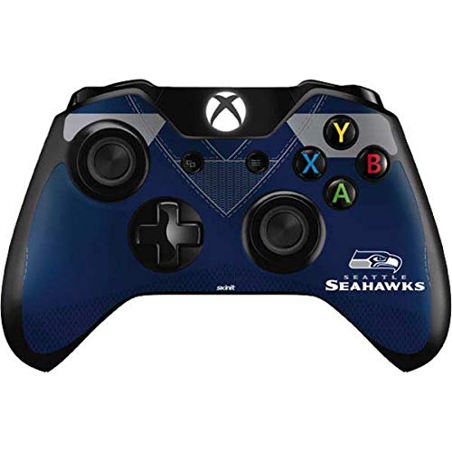 Skinit Decal Gaming Skin Compatible with Xbox One Controller - Officially Licensed NFL Seattle Seahawks Team Jersey Design