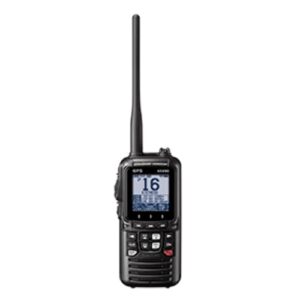 standard horizon hx890 black handheld vhf - floating 6 watt class h dsc two way radio