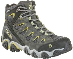 oboz sawtooth ii mid b-dry dark shadow/woodbine green 8.5 d (m)