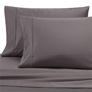 wamsutta dream zone 1000-thread-count pimacott king sheet set in charcoal grey