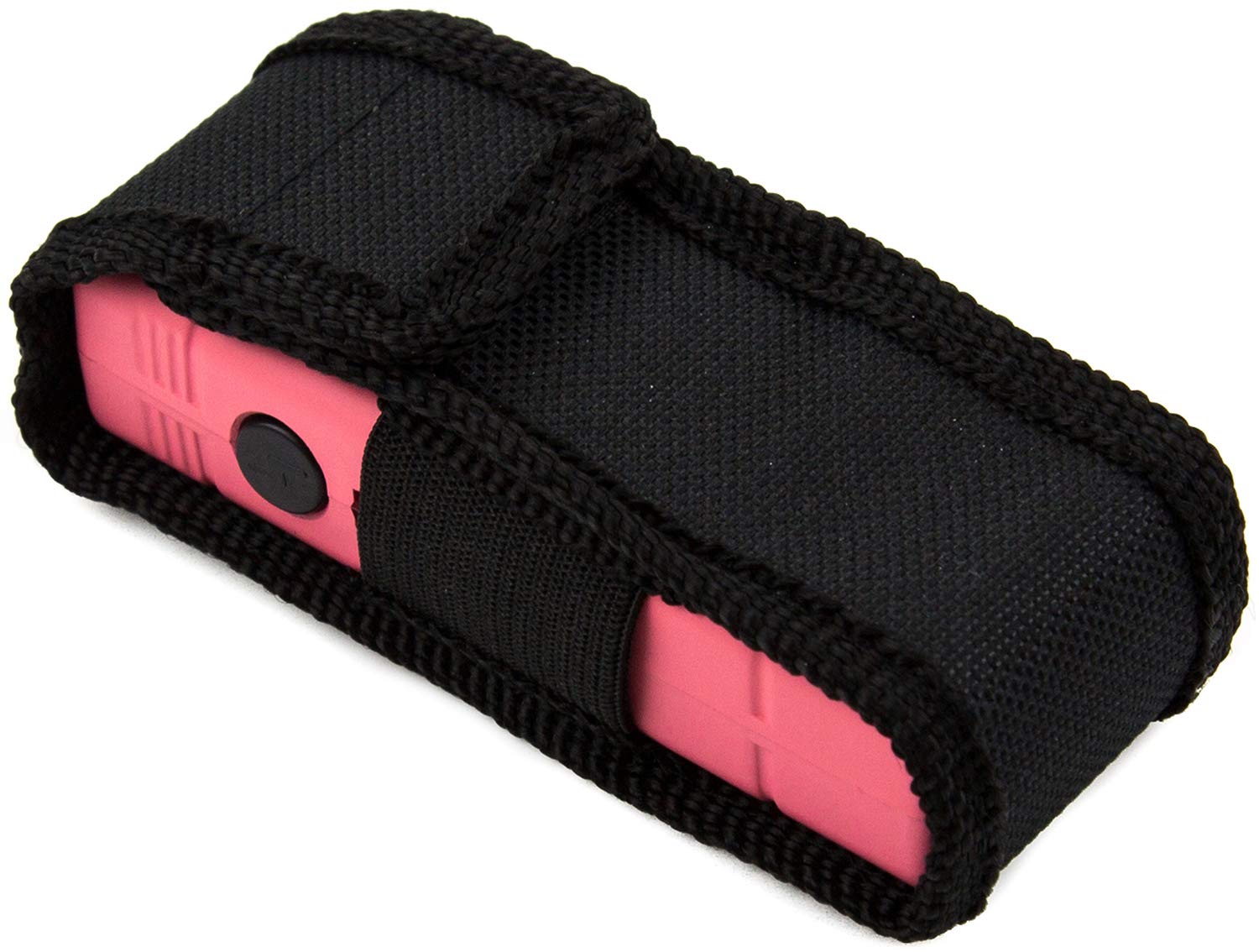 POLICE Stun Gun 801 - Mini Rechargeable with LED Flashlight, Pink