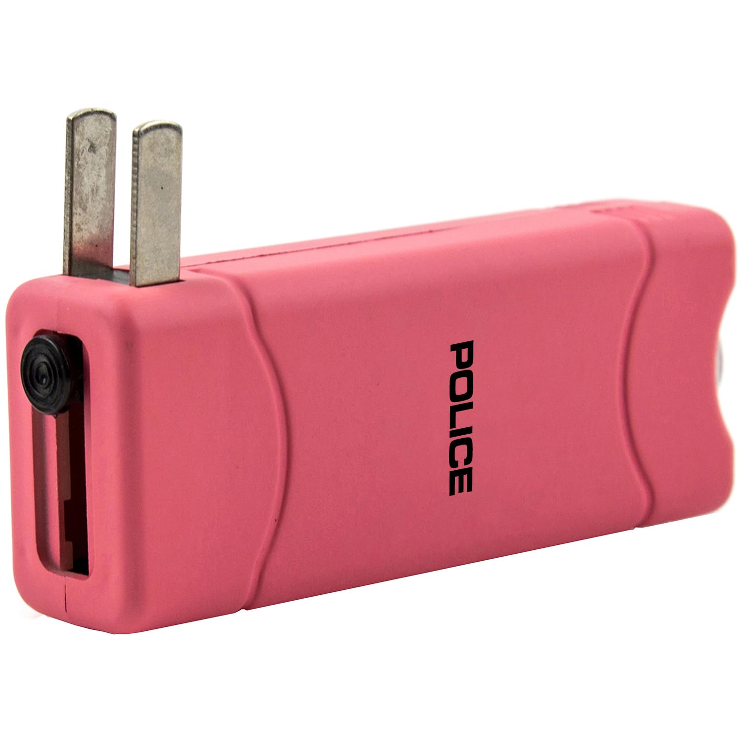 POLICE Stun Gun 801 - Mini Rechargeable with LED Flashlight, Pink