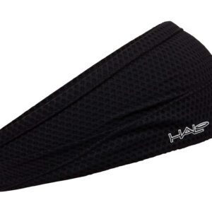 Halo Headband AIR Series-Bandit (Black)-Our Newest Wide Pullover Headband for Both Women and Men One Size