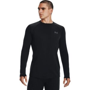 under armour men's coldgear base 2.0 crew xl black