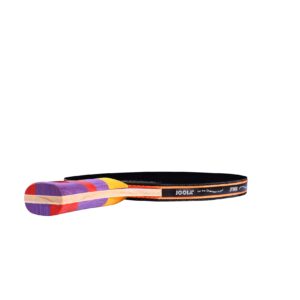 JOOLA Omega Strata - Table Tennis Racket with Flared Handle - Tournament Level Ping Pong Paddle with Vizon Table Tennis Rubber - Designed for Spin, purple