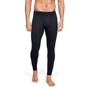 under armour men's coldgear® base 3.0 leggings lg black