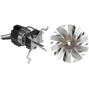 rh512196411 - climatek inducer motor fits miller - furnace draft inducer/exhaust vent venter motor w/blade