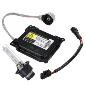 xenon hid headlight ballast control unit with igniter and d4s bulb compatible with lexus is250, rx350, gs350, es350, gs300, gs350, toyota prius, solara, venza - replaces oe# kdlt003 ddlt003 85967-5202