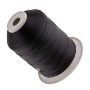 B Baosity Fishing Rod Guide Wrapping Line Tying Thread 2000 DIY Fishing Line Thread Strong Nylon for Rod Building Rod Building Wrapping Thread Black