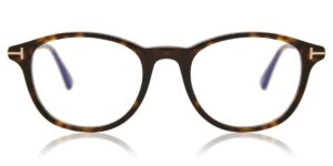 eyeglasses tom ford ft 5553 -b 052 dark havana