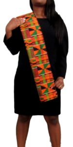 african kente stole, kente scarf, sash, kwanzaa, choir, black history, graduation, african pattern, table runners