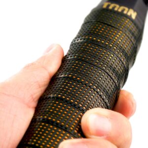 FJZLIFE Tennis Racket Grip in The TAAN Series-Classic -Perforated Super Absorbent-Ultra Cushion Replacement Tennis Overgrip for Badminton,Squash, Baseball, Table Tennis,Bike and More