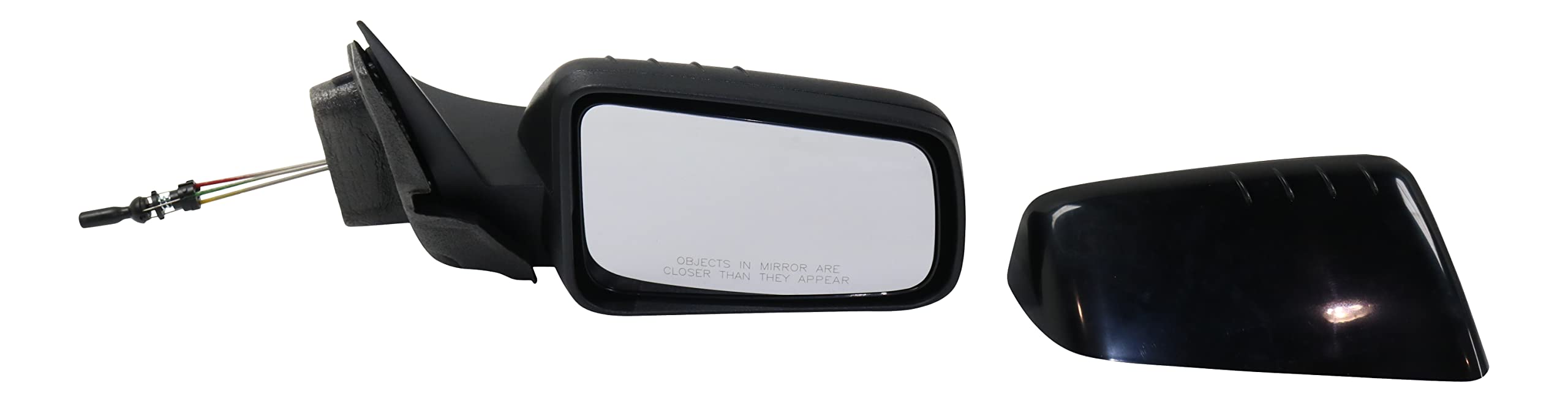 Garage-Pro Passenger Side Manual Remote (Lever Control) Non-Heated Mirror for Ford Focus 2008-2011 with 2 Caps Sedan