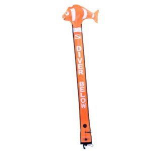 trident clownfish surface marker buoy