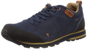 cmp men's low-top trekking shoes, black blue n950, 9