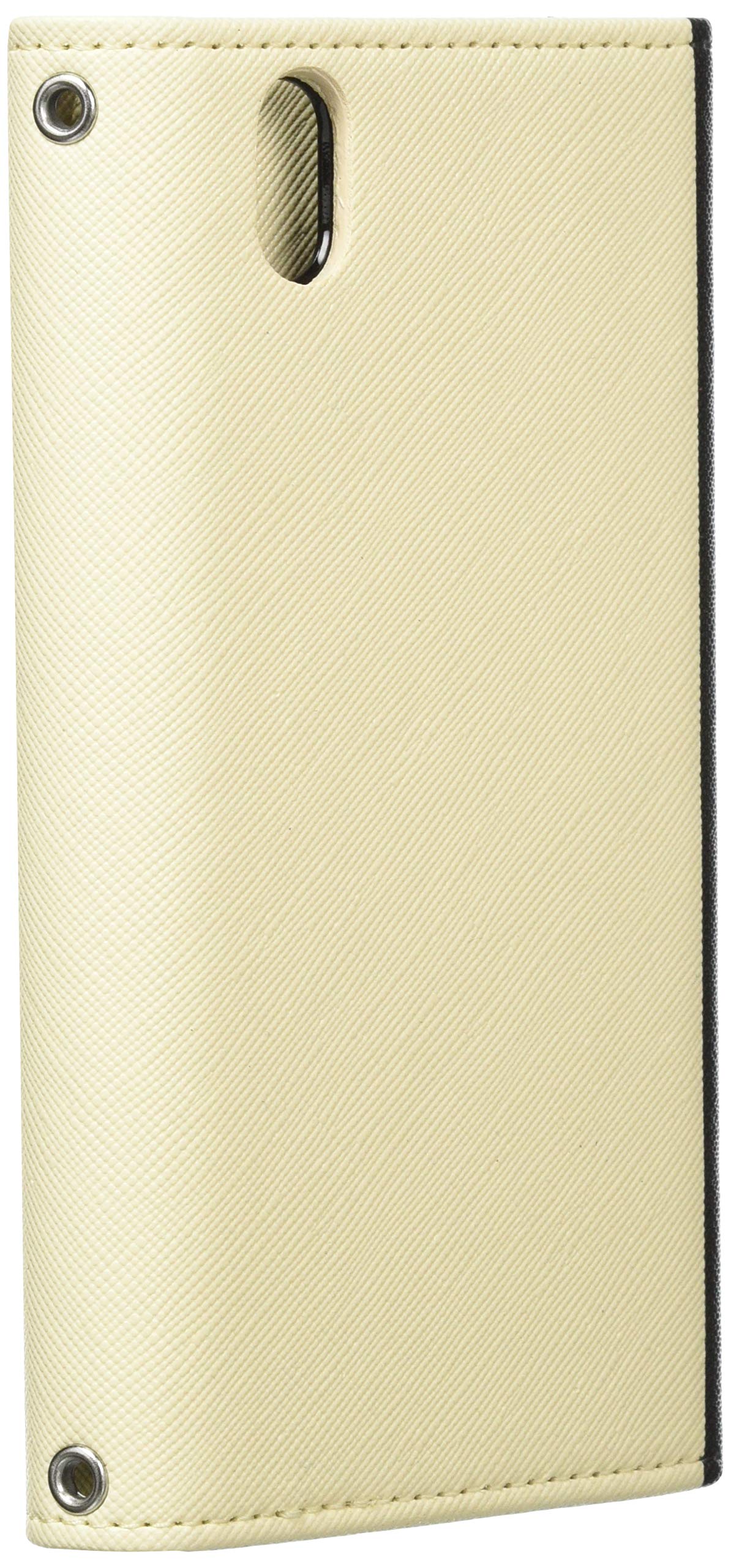 ジルズデザイン(Jills Design) Android One S3 Case Cover Notebook Type Android One S3#009 Ribbon Cream Stripe Smartphone Cover Smartphone Case Notebook Case Notebook Cover s3-tc009-wt06