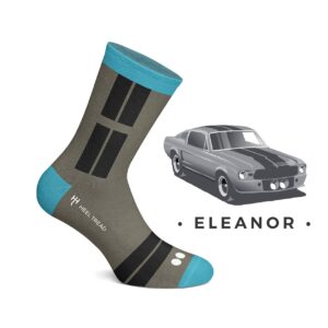 boostnatics heel thread eleanor socks (large (us 8-12))