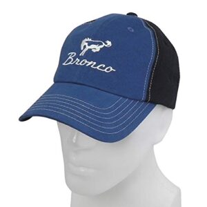 Ford Bronco Blue Black Baseball Cap