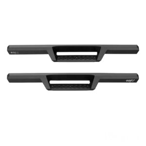 westin 56-14055 hdx drop nerf step bars fits 2018-2023 wrangler jl 2dr textured black 1 pair