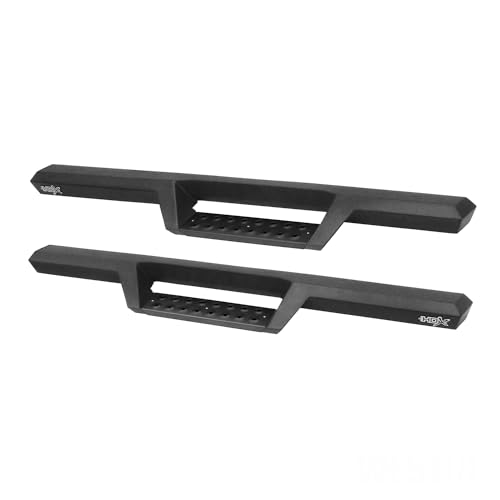 Westin 56-14055 HDX Drop Nerf Step Bars fits 2018-2023 Wrangler JL 2dr Textured Black 1 Pair