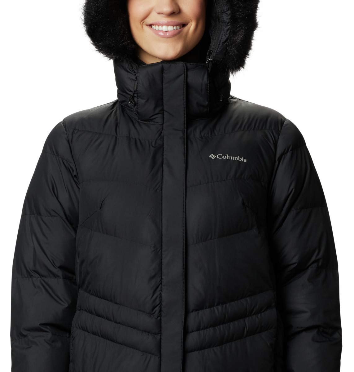 Columbia Women's Peak to Park Mid Insulated Jacket, Black, X-Small